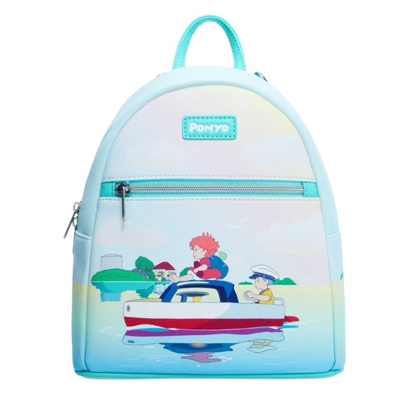 Loungefly | Bags | New Loungefly Studio Ghibli Ponyo Boat Scene Mini ...